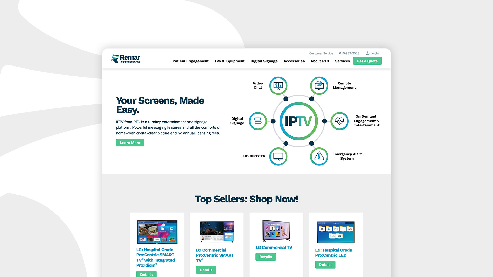 Remar Technologies Group | Element 47 | Web Design Portfolio